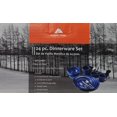 Ozark Trail 24-Piece Dinnerware Set, Blue - Walmart.com