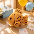 Anmrize Goldfish Plush Pillow, Cute Fish Stuffed Animal, Orange Chubby ...