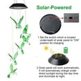 Solar Hummingbird Wind Chime Color Changing Solar LED String Lights ...