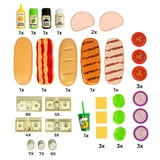 Subway Sandwich Playset (24 Piece Set) - Walmart.com