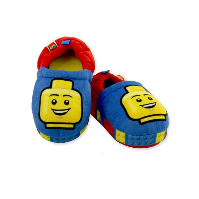 Lego Blocks Boys Toddler Aline Slippers with Non Slip Rubber Sole ...