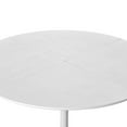 Heyizhuo 47.24" Modern Round Dining Table, Four Patchwork Tabletops ...