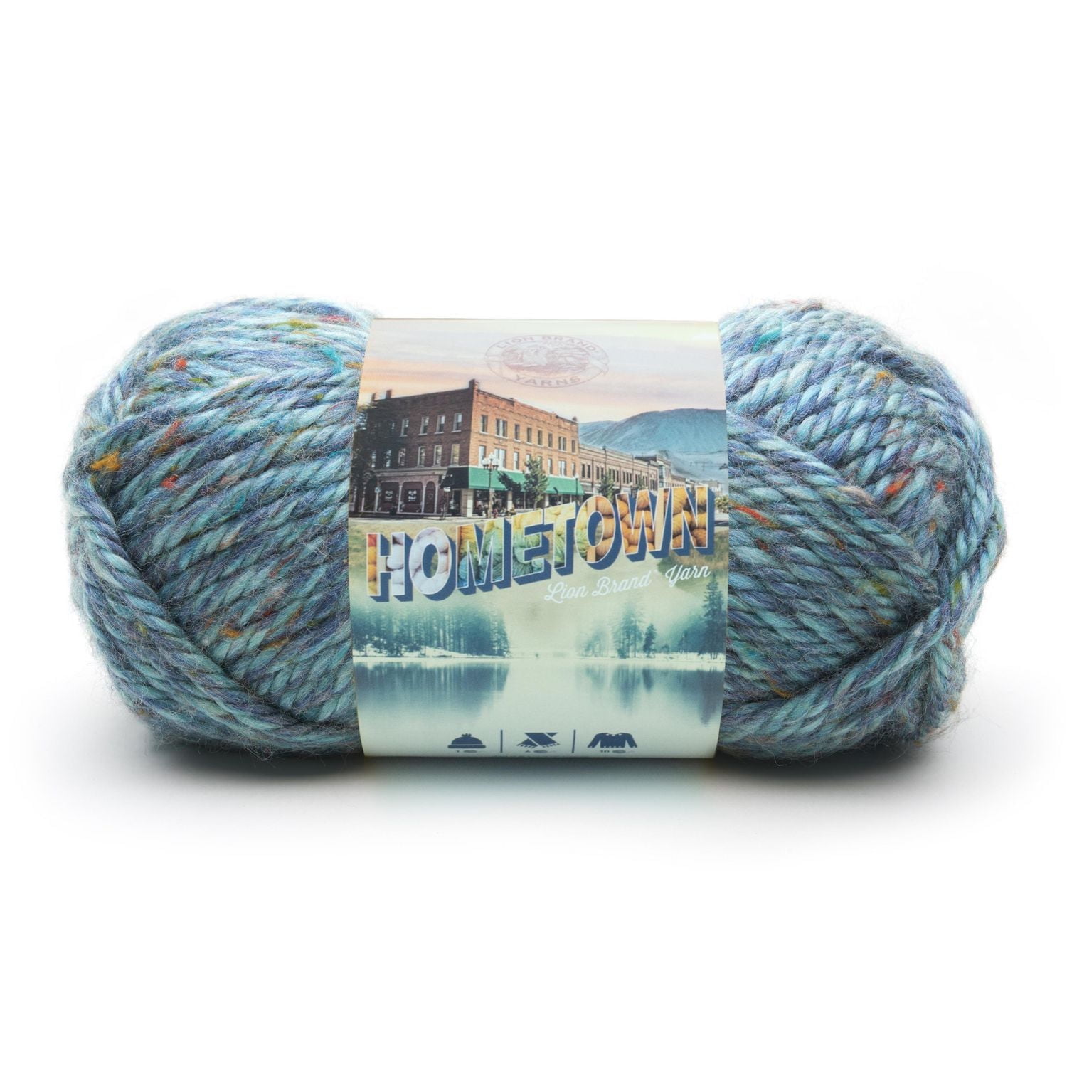 Click here for Lion Brand Yarn 135-308 Hometown Key Largo Tweed S... prices