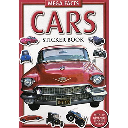Mega Facts - Cars - Sticker Book with 20 Stickers | Walmart Canada