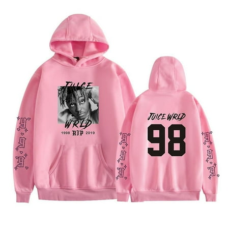 Juice Wrld Unisex Hoodie Long Sleeve Sweatshirt Pullover Hooded Sweater ...
