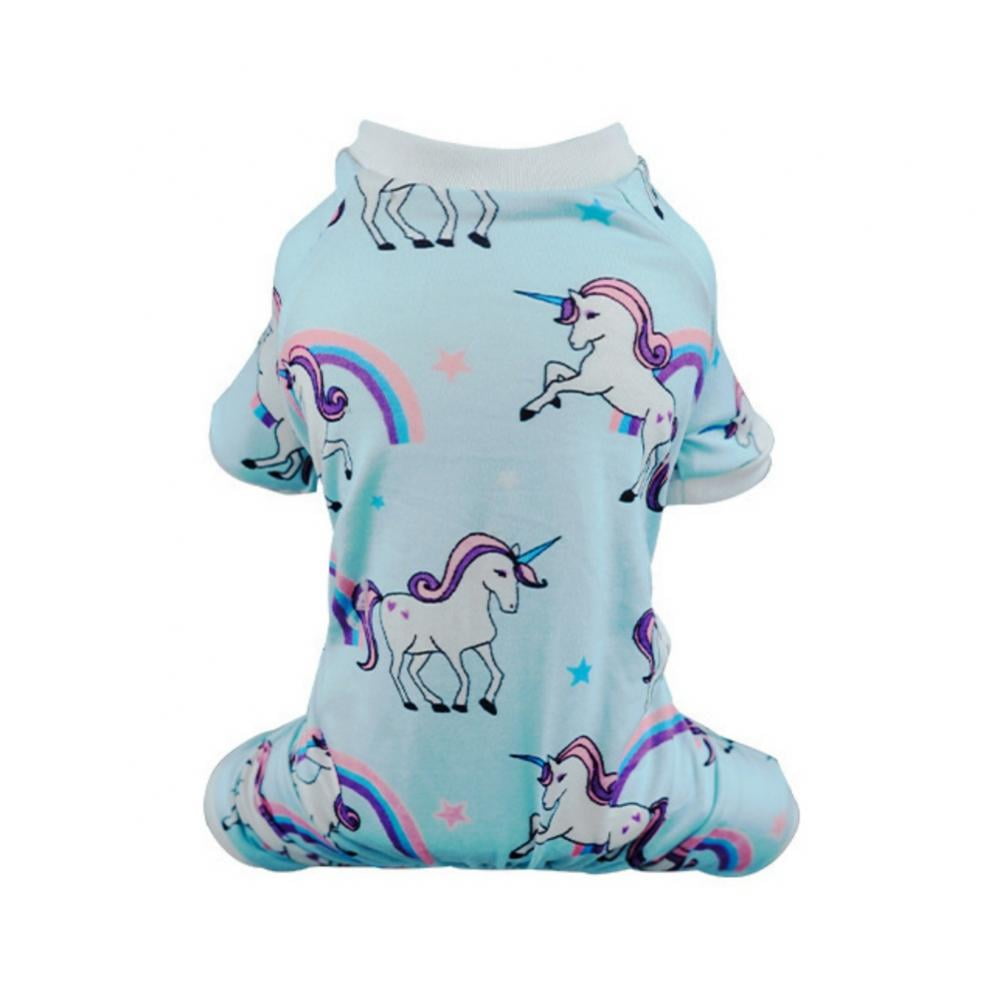 Soft Puppy Pajamas Cute Dog Pjs Jumpsuit Pet Clothes Apparel - Walmart.com