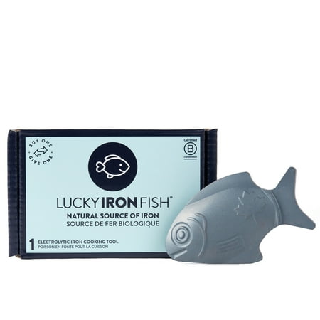 Lucky Iron Fish® Cooking Tool Adds Iron to Food. Reusable for 5 Years ...