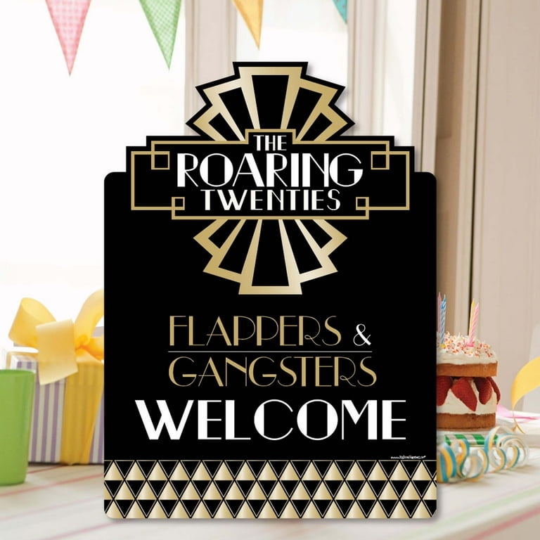 Roaring Twenties Sign Roaring 20's | BigDotofHappiness.com – Big Dot