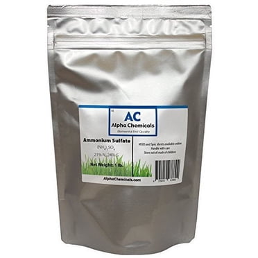 Ammonium Sulfate 21-0-0 Granular Fertilizer for Plants - 50 Lbs, Rich ...