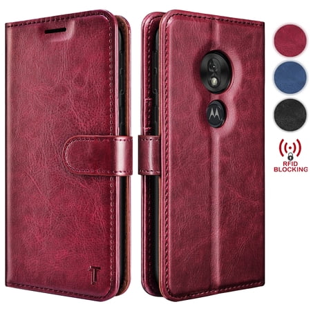 Moto G7 / Motorola G7 Plus Case, T-mobile Revvlry+ Plus Wallet Case ...