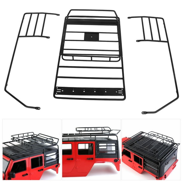 RC Roof Rack Roll Cage, RC Luggage Carrier Roof Rack High Simulation ...