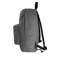 K-Cliffs Unisex Case 36 Pieces Classic 18" School Backpacks, Grey with ...