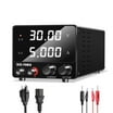 PYRAMID PS3KX - Bench Power Supply, AC-to-DC Power Converter (2.5 Amp ...