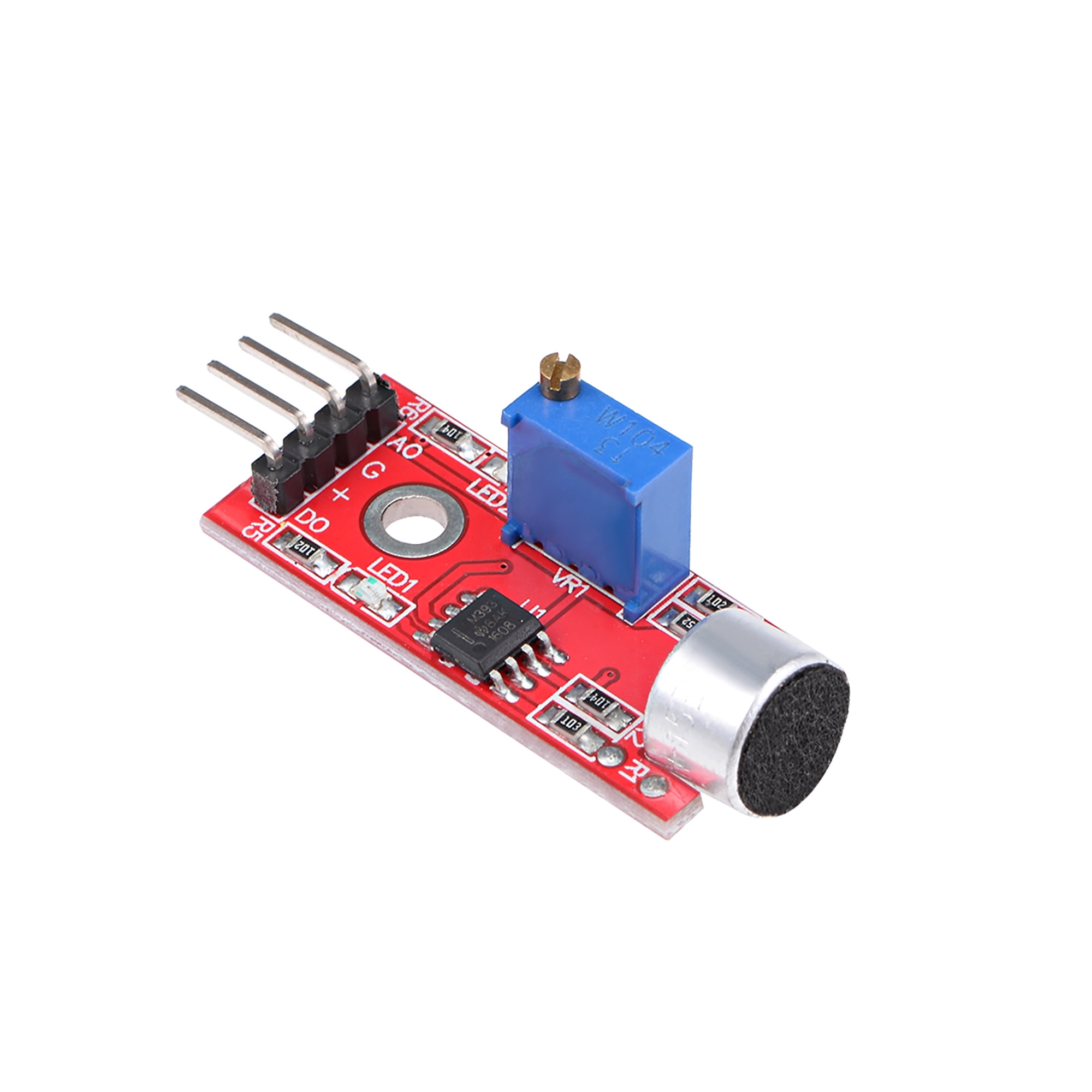 Microphone Sound Sensor Voice Detection Module with Digital and Analog ...