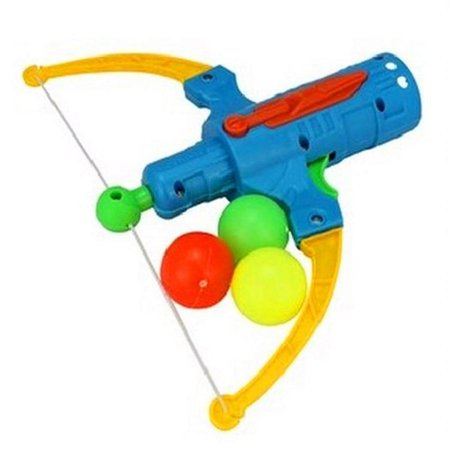 Arrow Table Tennis Gun - Bow Archery Plastic Ball Flying Disk Shooting ...