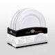 Chef Handler Mystique 50 piece Heavy Duty Round Plastic Plate Set ...