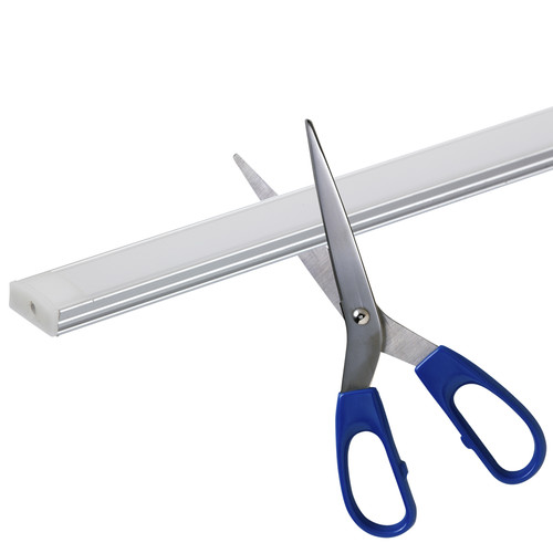 Dainolite Shallow U Track 1" Increments - Anodized Aluminum - Walmart.com