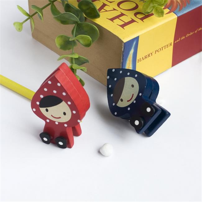 CH002-REBL Lovely Doll - Card Holder - Wooden Clips - Wooden Clamps ...