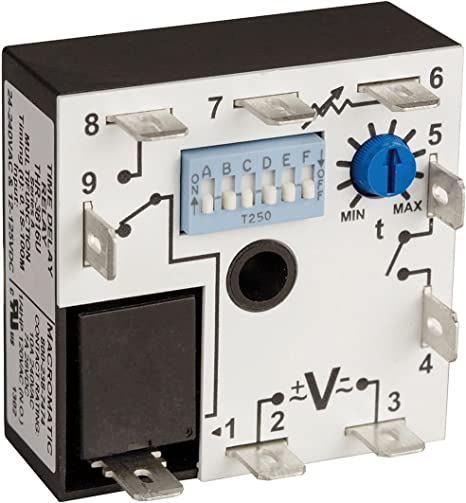 Encapsulatd Timer Rlay, 10A, Relay, Surface - Walmart.com