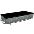 Bestway: Power Steel - Rectangular Swimming Pool Set - 24' x 12' x 52 ...