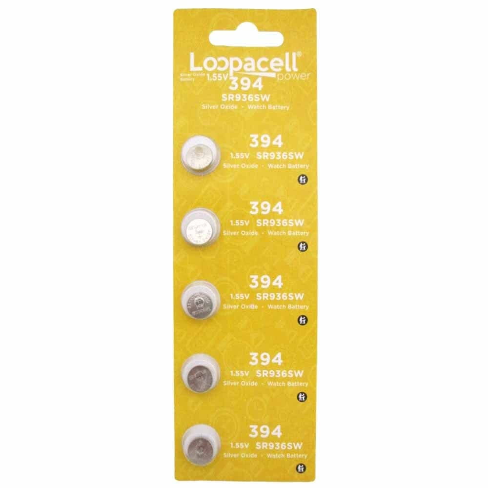 Click here for Loopacell 5 394-380 Button Cell Batteries 394 Ox prices