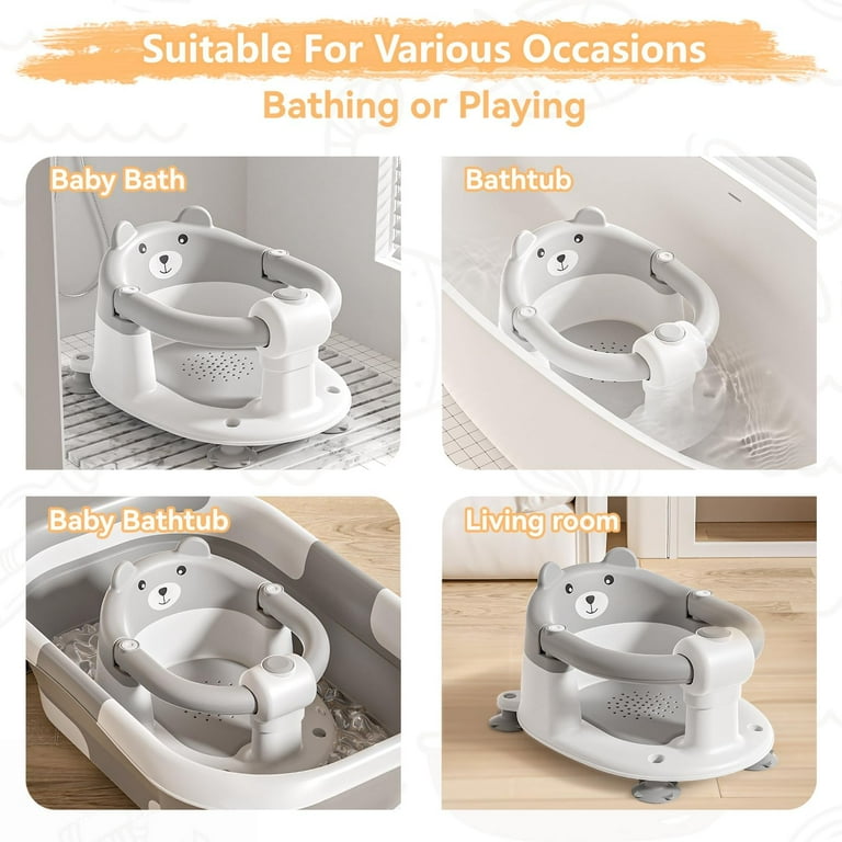 Baby Bath Chairs Walmart Baby Bath Seat For Babies 6 Months & Up ...