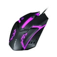 T-WOLF Gaming Mouse, 3 Button, 7 Colorful Backlight, 1200 DPI, Optical ...