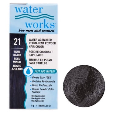 Water Works Permanent Powder Hair Color #24 Natural Medium Brown (6 ...