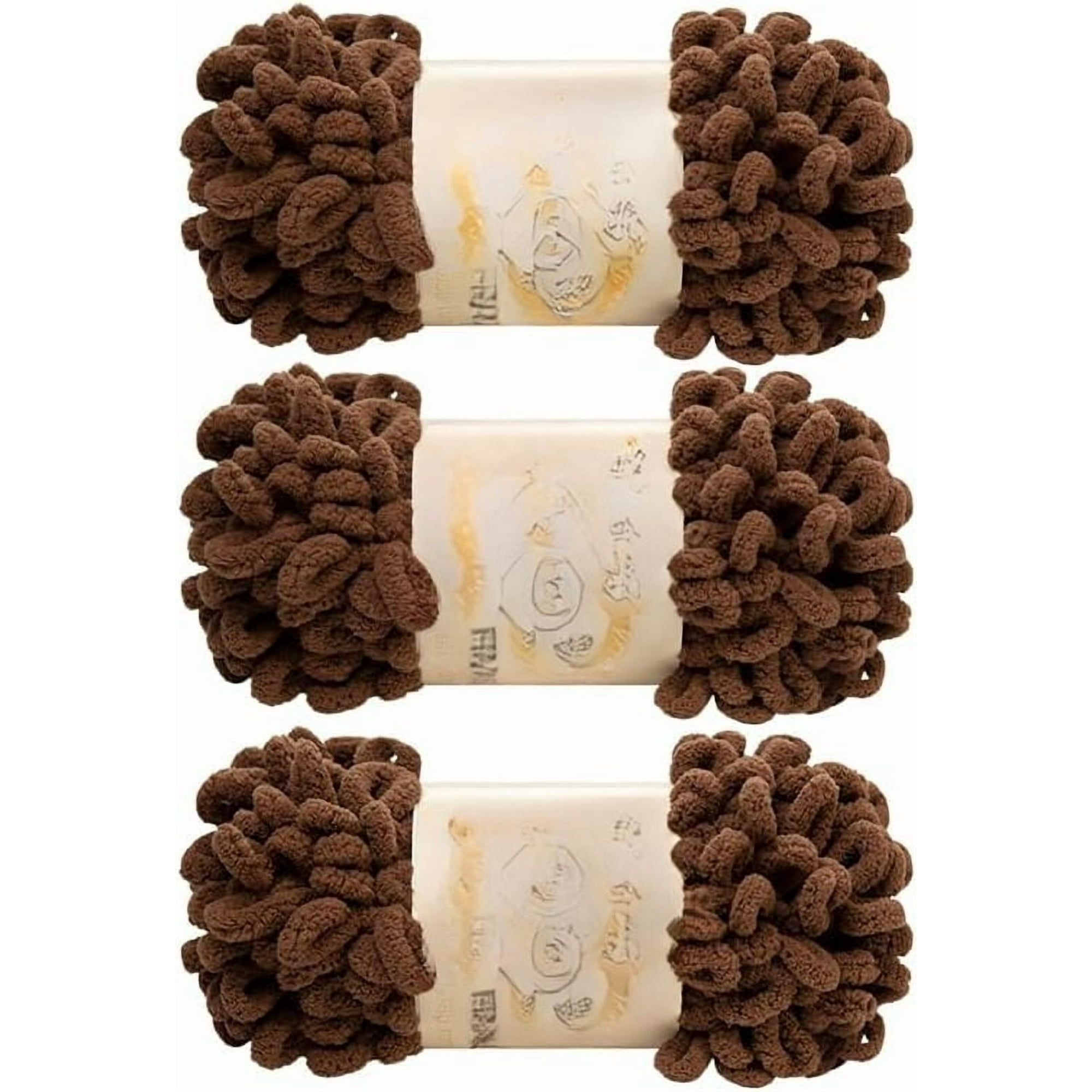 Click here for Minzimin 3pcs/300g Loop Yarn 100 Polyester Chenill... prices