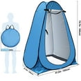 GVDV Large Instant Pop Up Portable Shower Tent, Utility Changing Room ...