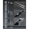 KONLLEN KL-KB Low Deflection Maple Billiards Cue Pool Cue Stick Real ...
