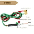 KAYESAMPRA Mini Gas Welding Gun Cutting Acetylene Torch Kit Soldering ...
