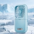 Bklubk Folding Fan with USB Multifunctional Desktop Neckband Makeup ...