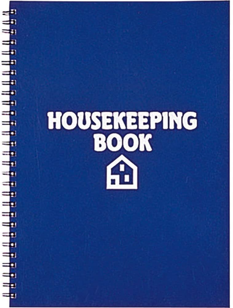 KOKUYO Housekeeping Book, Twin Ring, 64 Sheets, A5 (Blue Sui-T200B ...