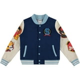 SEGA Boys' Sonic The Hedgehog Varsity Jacket- Sonic, Tails, Shadow and ...