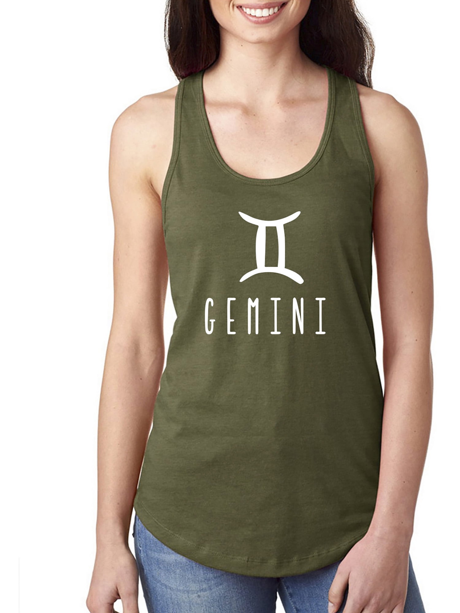 Gemini Zodiac Sign Racerback Tank - Walmart.com