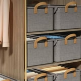 Vikakiooze Storage Box With Lid For Clothes Trousers Storage Box ...
