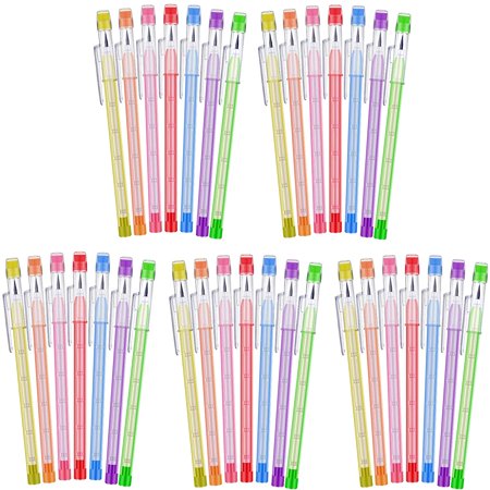 21 Pieces HB Translucent Pencils Multipoint Pencil Colorful Non ...