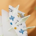 10Pcs Cute Airplane Print Disposable Face Masks Individually Packaged 3 ...