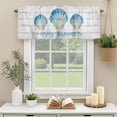 Curtain Valances for Kitchen Windows,Rod Pocket Short Valance Enjoy ...