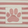 Bone Dry Small Collapsible Soft Round Pet Storage Bin Stripe Paw Patch ...