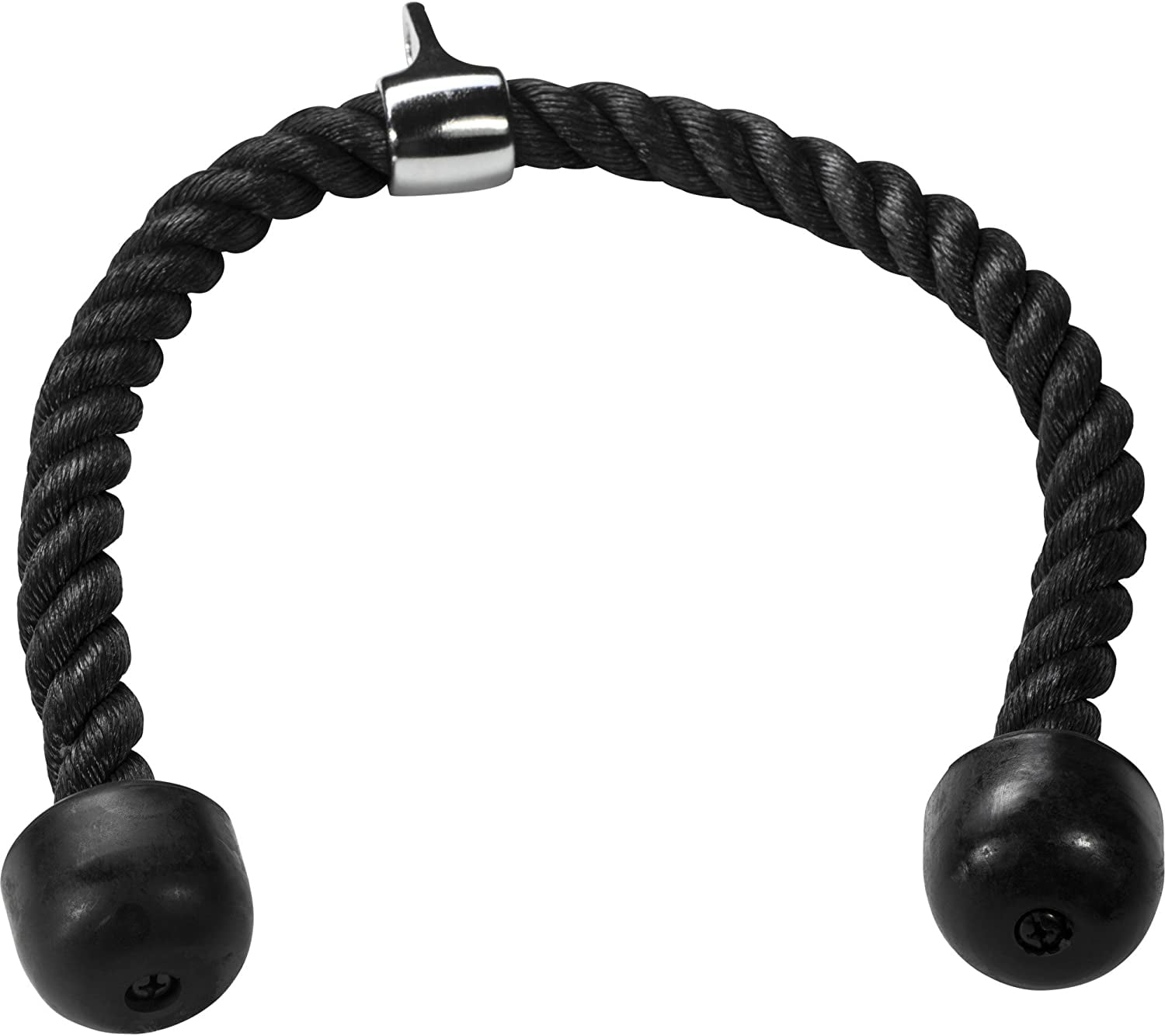 Biceps rope nylon triceps cord Sports training aids Cable pull handle ...