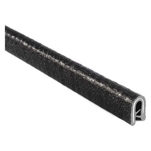 Trim-Lok Trim Seal,25 ft L,Black, PVC, 11/16 in W 1350B2X5/16-25 ...