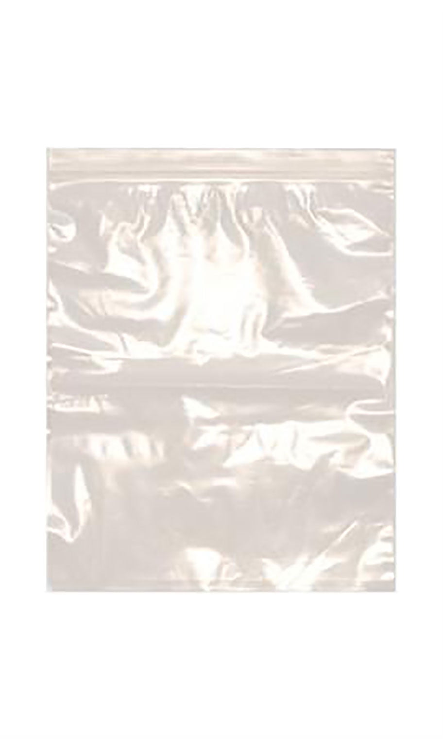 Resealable All Clear Plastic Bags - 10"W x 12"H - Case of 100 - Walmart.com