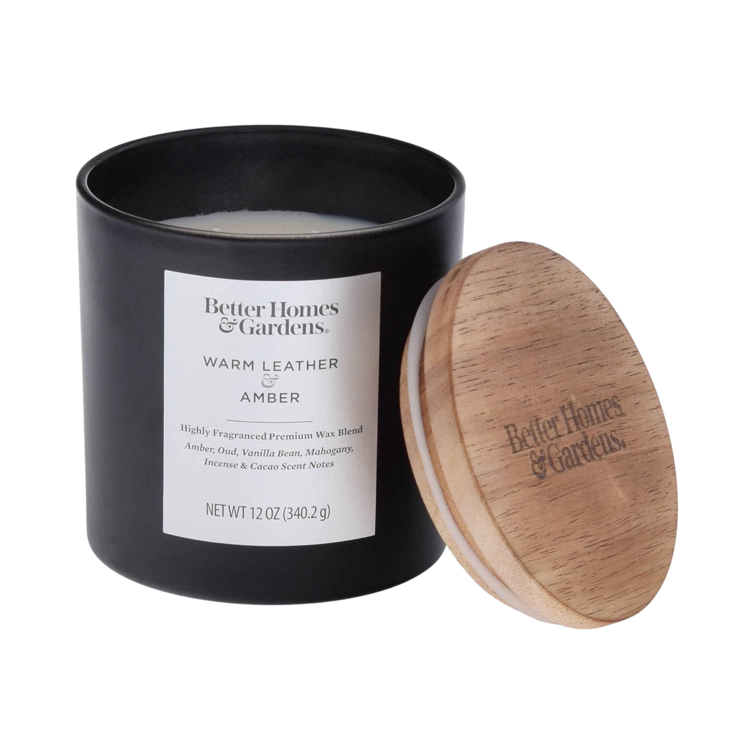 Leather candle scent store
