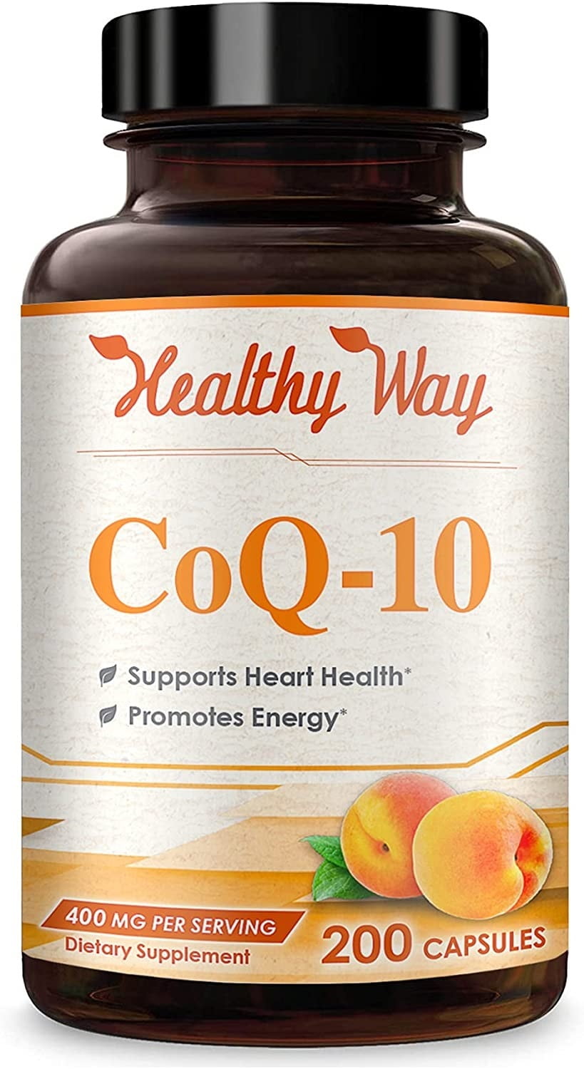 CoQ10 - 400 mg - 200 Capsules - Walmart.com