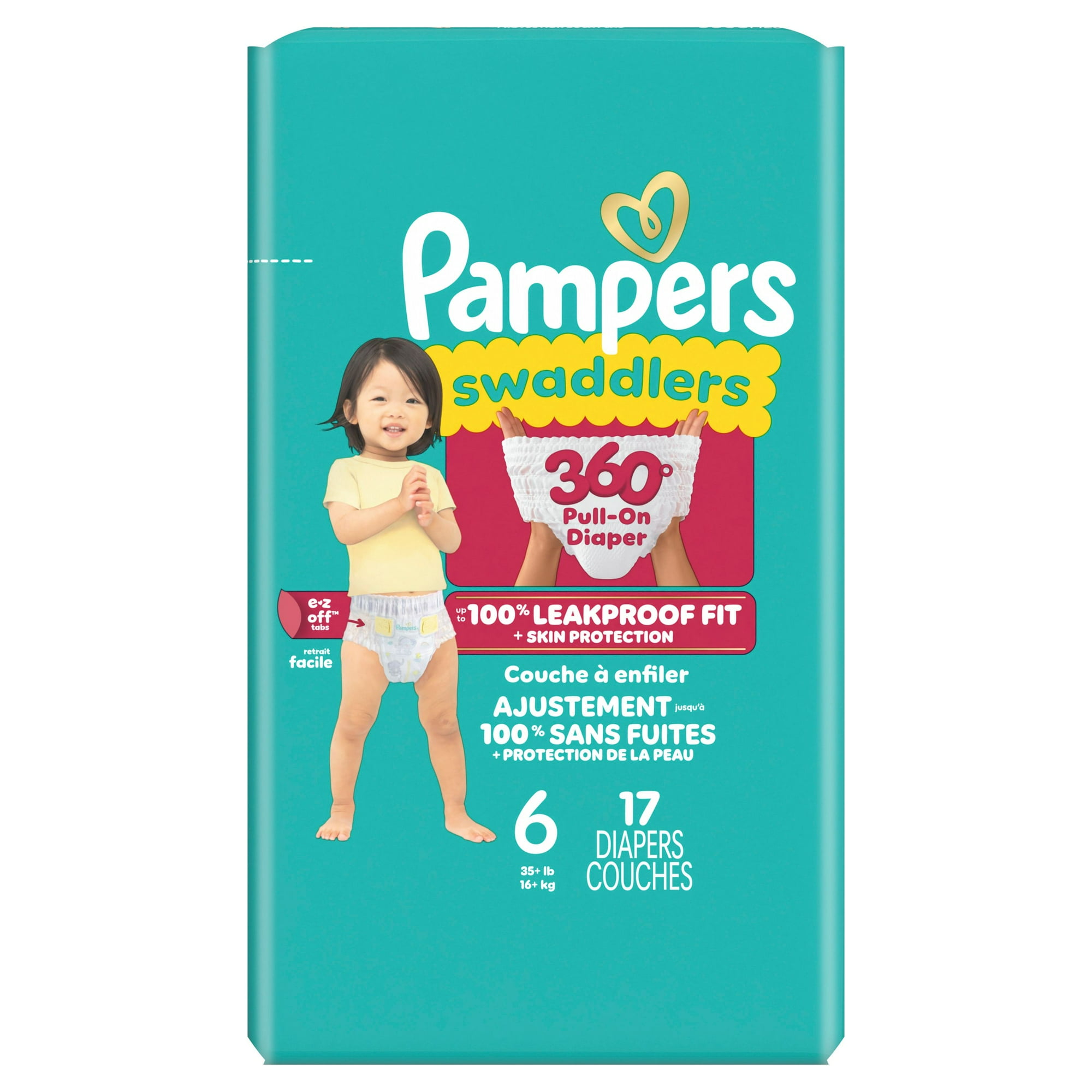 Click here for Pampers Diapers - Swaddlers 360° - Size 6  Up To 1... prices