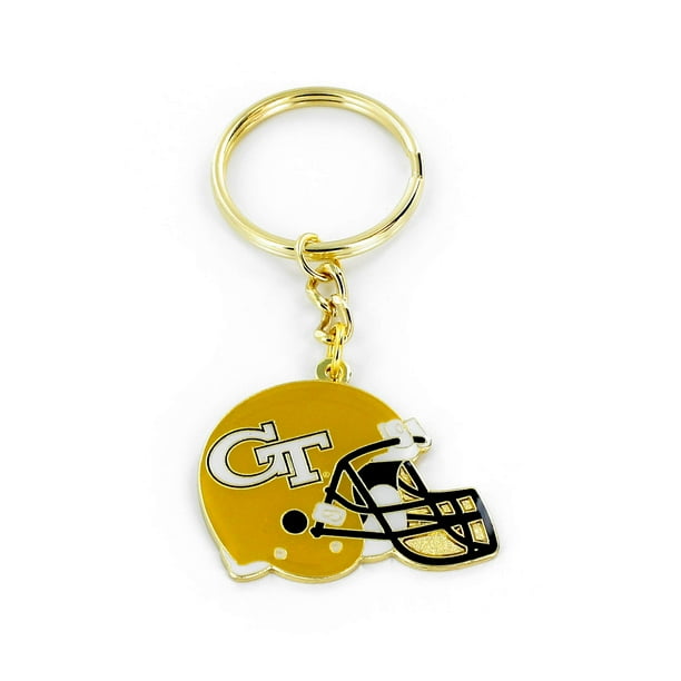 Georgia Tech Enamel Helmet Keychain - Walmart.com