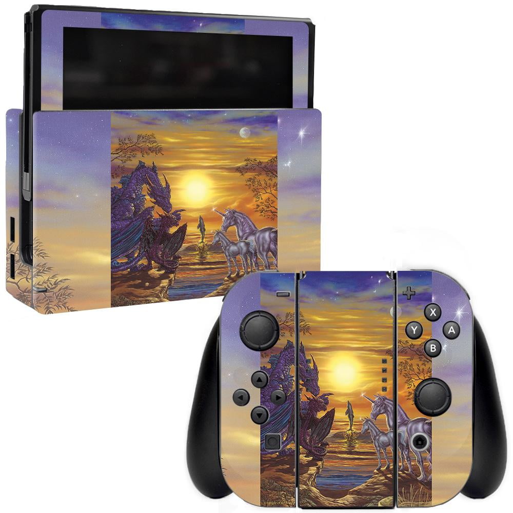Skin Decal Wrap Compatible With Nintendo Switch Sticker Design Mythical ...