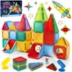 Little Pi Toys Princess Castle Magnetic Building Blocks Playset - 102 ...